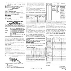 The Andersons 18-0-4 Barricade Fertilizer with Pre Emergent Weed Control 5,000 sq ft 18 lbs