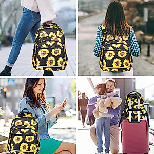 Goodking College School Backpack for Girls Women,Water Resistant Casual Daypack Laptop Backpack