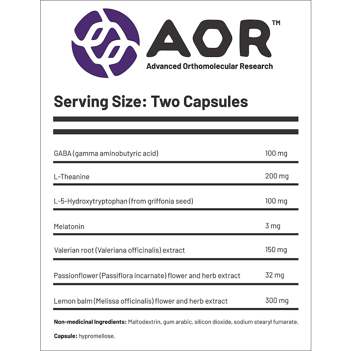AOR Ortho Sleep, 60 CT
