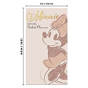 2023-2024 Disney Minnie Mouse Pocket Planner