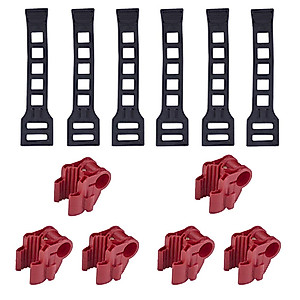 Blueshyhall 2-Bike Trunk Mount Rack with 6 Pack Spare Hooks Replacement