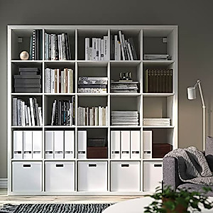 IKEA Kallax 5 x 5 Bookshelf Storage Shelving Unit Bookcase WHITE NEW Rep Expedit
