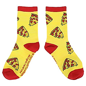 Bioworld Five Nights At Freddy's Pizza Party Youth 3-Pair Crew Socks