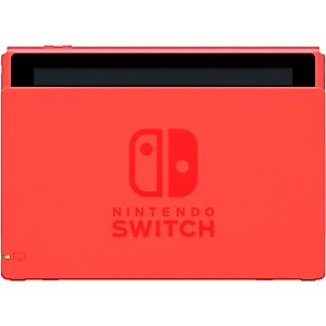 Nintendo Switch Mario Red & Blue Edition with Red Joy-Con, Blue Dock - 6.2" Touchscreen LCD Display, 32GB Internal Storage, 802.11AC WiFi, Bluetooth 4.1, Type-C - 7-in-1 Carrying Case