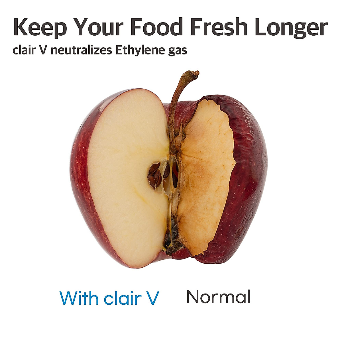 Clair V Refrigerator Deodorizer ozone-safe odor eliminator for fridge and closet portable freshener