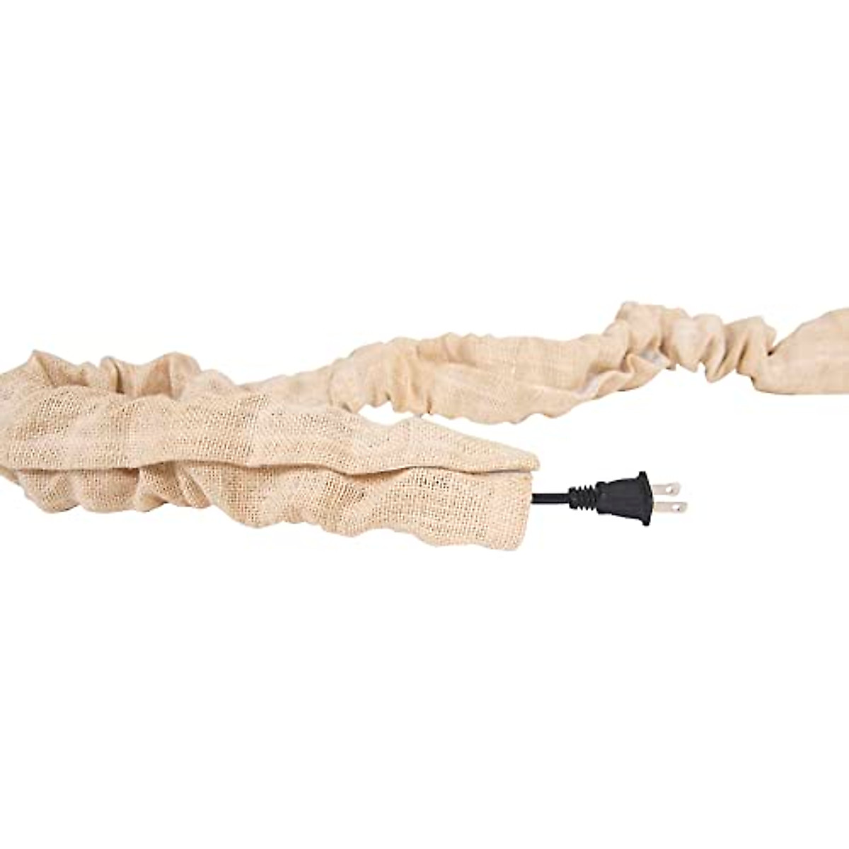 Creative Co-Op 6' Long Chandelier Cord Cover, Natural Cotton