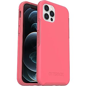 OtterBox Symmetry Case with MagSafe for iPhone 12 PRO MAX (ONLY) Non-Retail Packaging - (Tea Petal Pink)