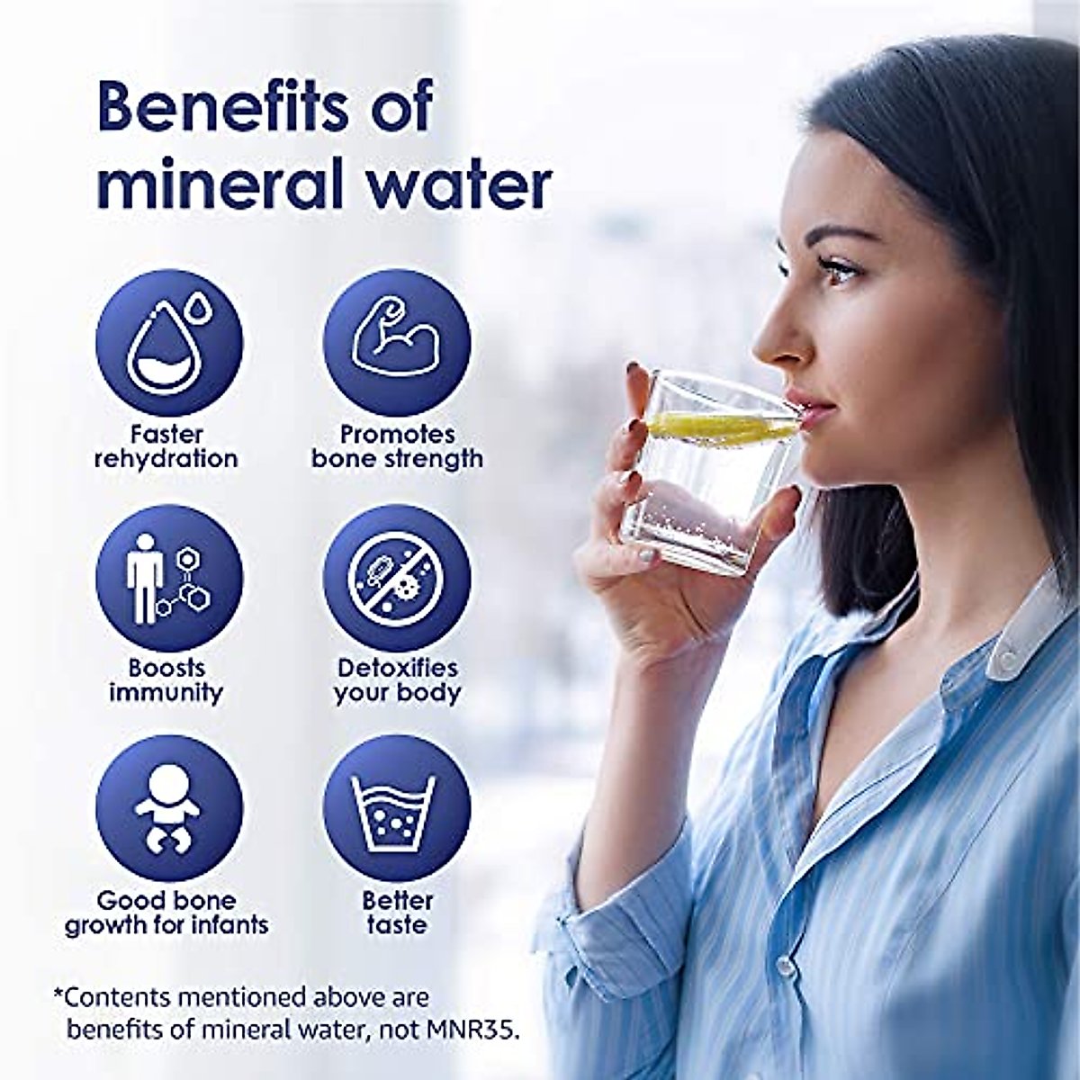 Waterdrop G3 Replacement Filter 1-Year Combo, 2 WD-G3-CF Filters and 1 WD-G3-CB Filter and 1 Mineral Filter, Replacement for WD-G3-W, WD-G3P600 and WD-G3P800-W Reverse Osmosis System, New Logo Design