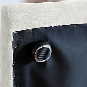 JACH Mid-Century Modern Comfy Sofa Couch with Thick Cushion, Chenille Single Accent Chair Deep Seat Couches, 50" Plush Sofas Furniture for Small Spaces Living Room Bedroom Office Apartment, White