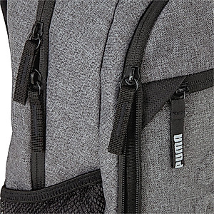 PUMA Unisex PUMA Buzz Backpack, mens, 07358140, Medium Grey Heather, standard size