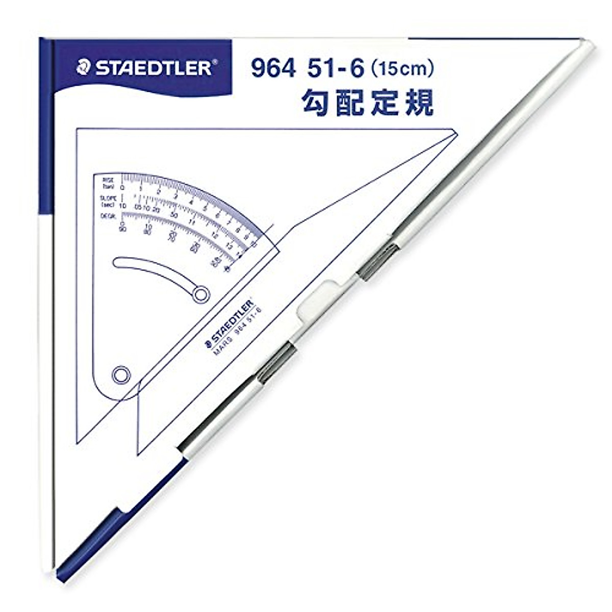 Staedtler Mars adjustable set square 15cm 964 51-6 (japan import)
