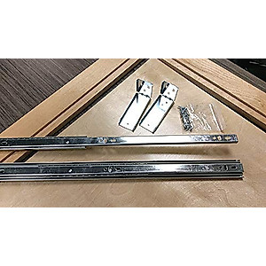 26'' Width Drawer Roll Wood Tray Drawer Box Kitchen Organizer Cabinet Slide Out Shelve, Pull-Out Shelf, Pantry Organization & Storage w/ Sliders-- DIY Project (Fits RTA Face Frame B30 and Pantry30)
