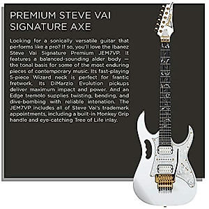 Ibanez Steve Vai Signature Premium JEM7VP - White