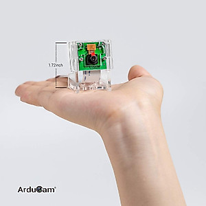 Arducam for Raspberry Pi Camera Module with Case, 5MP 1080P for Raspberry Pi 5, 4, 3/3B+ and More