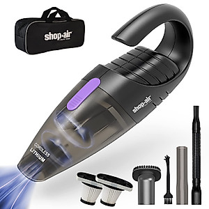 Shop-Vac 5 Gallon 2.0 Peak HP Wet/Dry Vacuum+Shop·AIR Car Vacuum Cordless, Purple