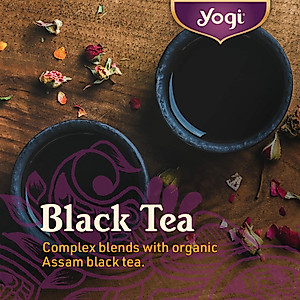 Yogi Tea Vanilla Spice Perfect Energy Tea - 16 Tea Bags per Pack (6 Packs) - Organic Vanilla Energy Tea - Focus Tea - Includes Green Tea, Black Tea, Ashwagandha, L-Theanine & More