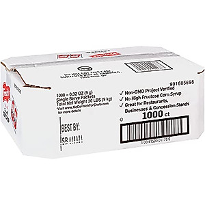 French's Tomato Ketchup Packets, 1000 count - One Box of 1000 Individual Ketchup Packets, Perfect for Takeout Orders and Condiment Stations