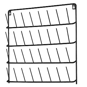 DIYEAH 32 Axis Frame Serger Room Thread Organizer Wall- Mounted Thread Holder Cone Thread Rack Metal Sewing Organizer Hair Braiding Accessories Thread Supplies Wire Rack Embroidered Iron