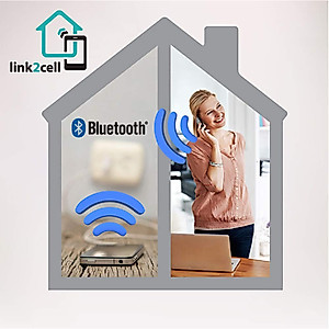 Panasonic KX-TG833SK Link2Cell Bluetooth with Talking Caller ID 3 Handset Cordless Phone (Renewed)