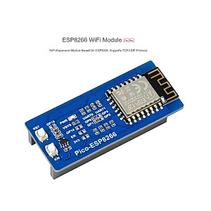 for Raspberry Pi Pico ESP8266 WiFi Module WiFi Expansion Board Based on ESP8266,Supports TCP/UDP Protocol, IEEE 802.11b/g/n WiFi Standard,115200 BPS UART Baudrate