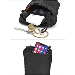 NIXON Day Trippin' .9L Stash Bag - Black