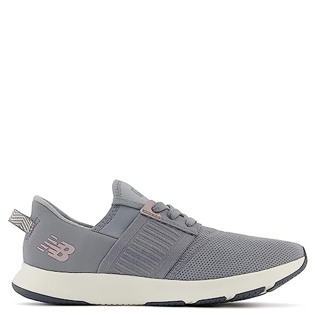 New Balance Women's Dynasoft Nergize V3 Cross Trainer, Grey/Off White, 9