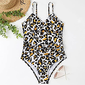 DUOWEI Transparent Bikini Sexy Underwear Hot Woman Women 1 Piece WebbingTank Suits Shirred Vintage Up Athletic Kids Swim Sho Yellow