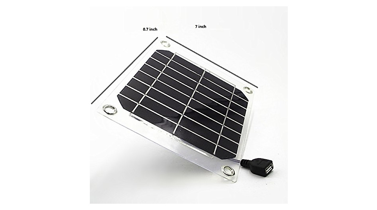 Eco-Friendly 4-Inch Solar Fan for Greenhouse & Home