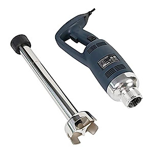 VONCI 500W Commercial Immersion Blender, 15.7" SUS 304 Removable Shaft, Heavy Duty Power Hand Mixer with Variable Speed 6000-20000RPM, Professional Electric Stick Blender for Restaurant Kitchen Use.