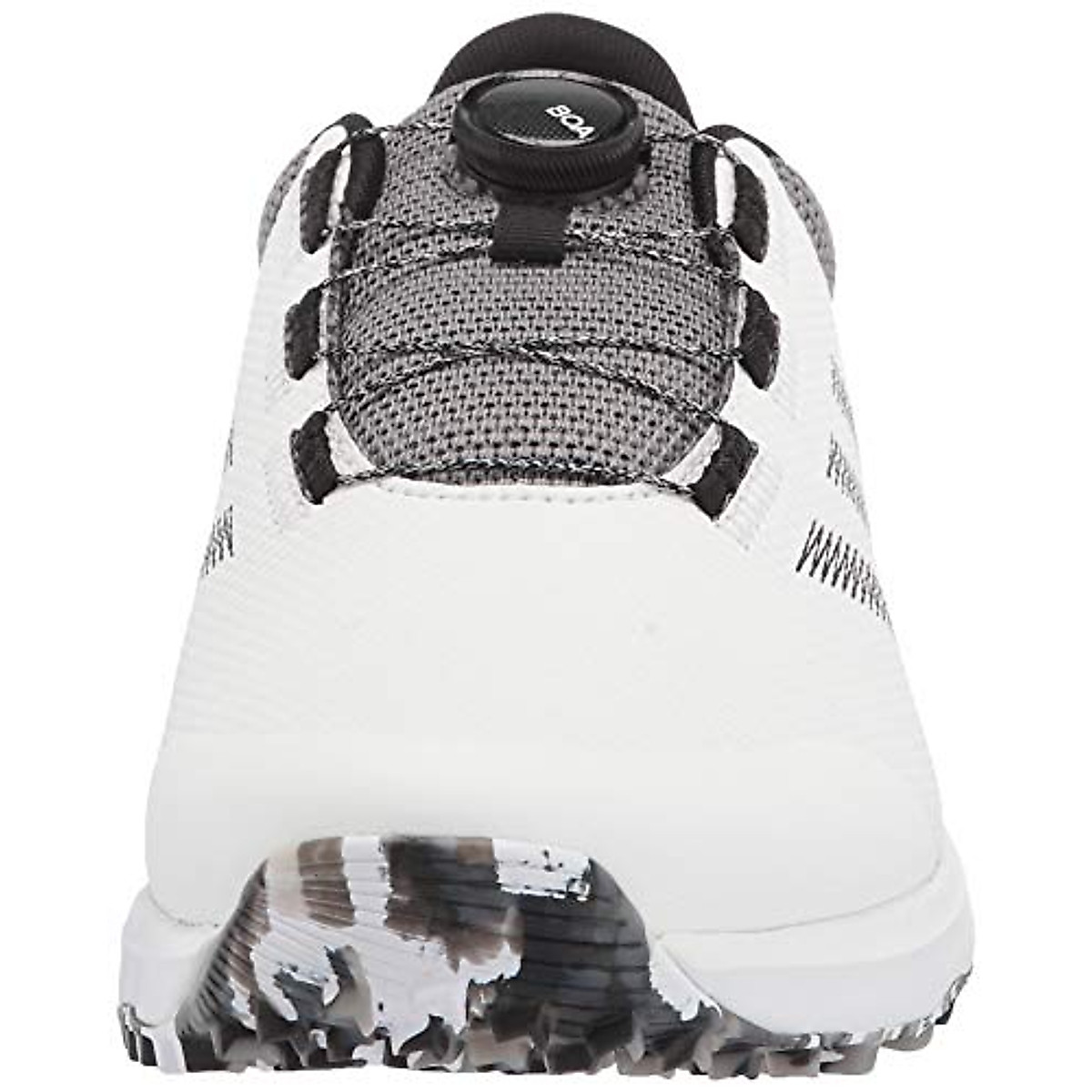 adidas mens Golf Shoe, White/Black/Grey, 10.5 US