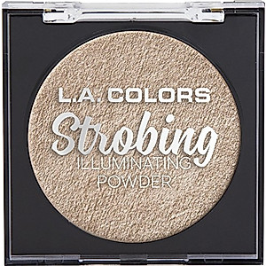 L.A. COLORS Strobing Illuminating Powder, Champagne, 1 Ounce