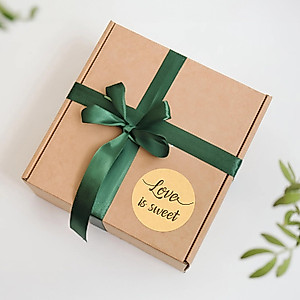 96PCS Love is Sweet Stickers Labels Wedding Favor Labels, Wedding Treat Stickers,Anniversary Stickers