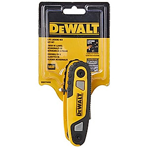 DEWALT DWHT70263M Folding Locking Hex Key Set, MM