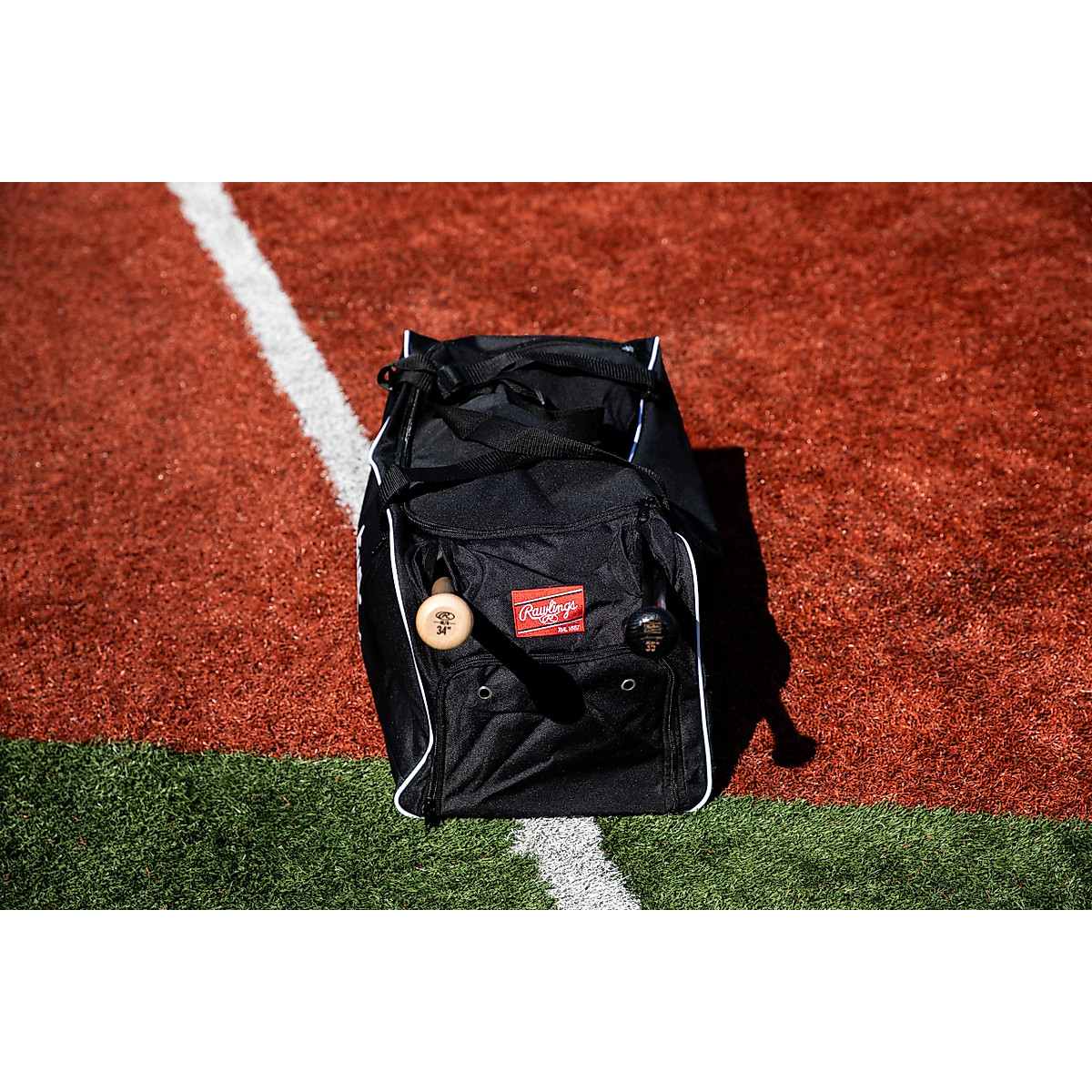 Rawlings | COVERT Duffle Equipment Bag | Baseball/Softball | Royal