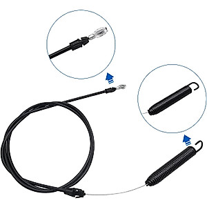 jiangxiu 435111 532435111 197257 Deck Engagement Clutch Cable Fits for AYP Husqvarna Craftsman Poulan 197257 435111 532435111