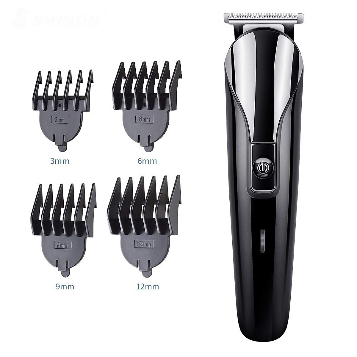 Beard Trimmer for Men, Mens Hair Trimmer Grooming Kit, Electric Beard Trimmer, Hair Clipper, Body Trimmer Set for Mustache, Hair, Body, Nose & Ear Hair Cutter, Gifts for Men