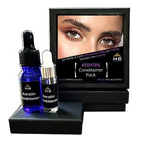 Eyelash Brow KERATIN Conditioner Serum for LAMINATION Perm/Lift/Tint/Wax AFTERCARE & Growth (1-5ml & Free Brush)