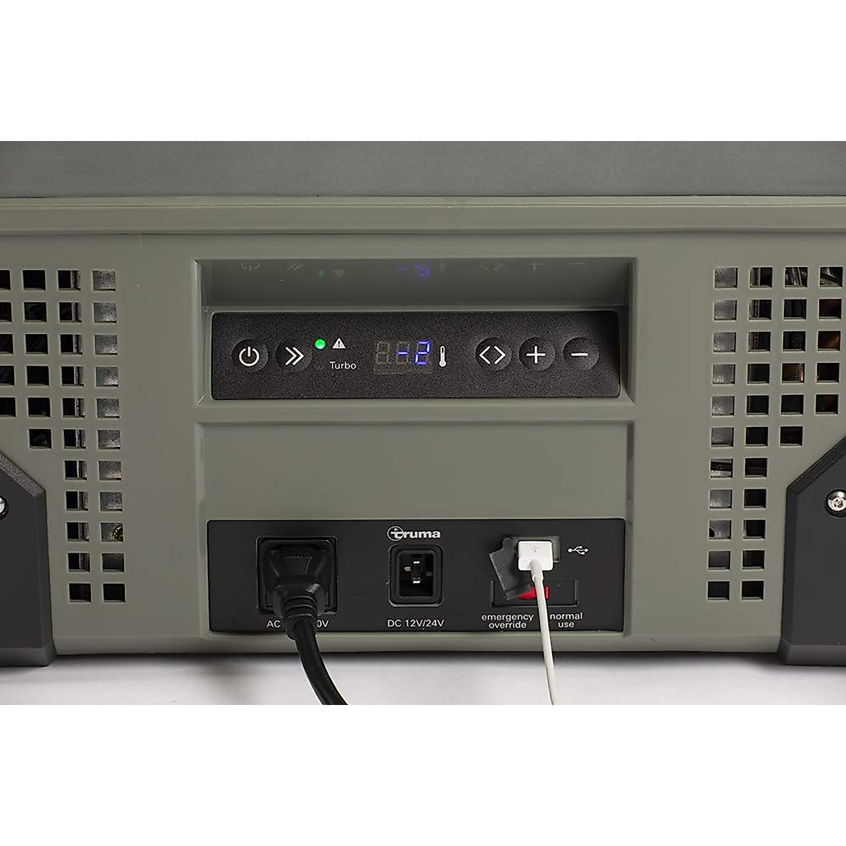 Truma C60 Portable Refrigerator/Freezer (16 Gal/64 QT): Single Zone, 12/24V DC & 110V AC Power | Multi-Use for Car, Truck, RV, Events, Travel | Digital Display, App Control | Temp Range: -8°F to 50°F