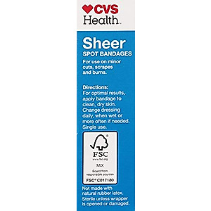 CVS Health Sheer Bandages - Spot