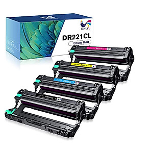 ONLYU Remanufactured Drum Unit Replacement for Brother DR221CL DR-221CL DR221 DR 221 CL for Brother MFC-9130CW MFC-9330CW HL-3170CDW HL-3180CDW HL-3140CW MFC-9340CDW DCP-9020CDN Printer (4 Pack)
