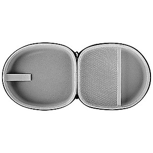 Linkidea Headphones Carrying Case Compatible with Sennheiser PXC 550, PXC 550 II Wireless, PXC 480 Case, Protective Hard Shell Travel Bag with Cable, Charger Storage (Black)