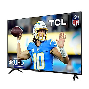 TCL 43-Inch Class S4 4K LED Smart TV with Google TV (43S450G, 2023 Model), Dolby Vision, HDR Pro, Dolby Atmos, Google Assistant Built-in with Voice Remote, Works with Alexa, Streaming UHD Television
