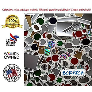 My Scratch Offs Halloween Party Spooky Skeleton DIY Make Your Own Scratch Off 20 Pack 3x4 Cards & Stickers Teacher Rewards