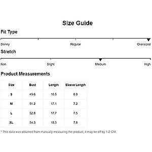 Floerns Women's Casual Reflective Short Sleeve Round Neck Crop Tops T Shirts Multi XXL