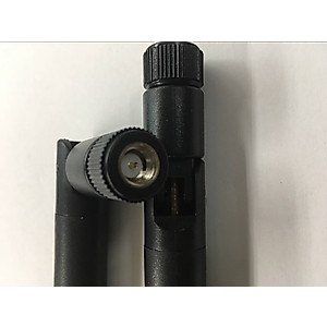 ZhenJiang Saide Electronics WiFi Antenna, SMA to IPX/u.fl Adapter Cable, 15cm, Black, Pack of 2, 2.4G, 5DB