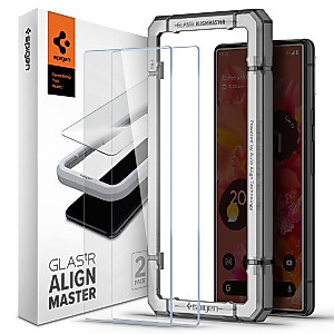 Spigen Tempered Glass Screen Protector [GlasTR AlignMaster] designed for Pixel 6 (2021) - [2 Pack]