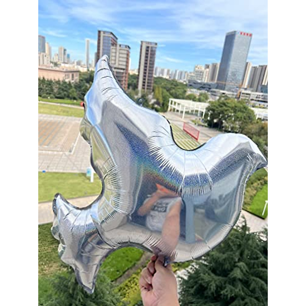 2pcs 26inch Dove balloon for Baptism(Bautizo) decorations,first communion decorations for boys and girls.confirmation decorations party supplies,birthday wedding funeral baby shower party decorations balloon.