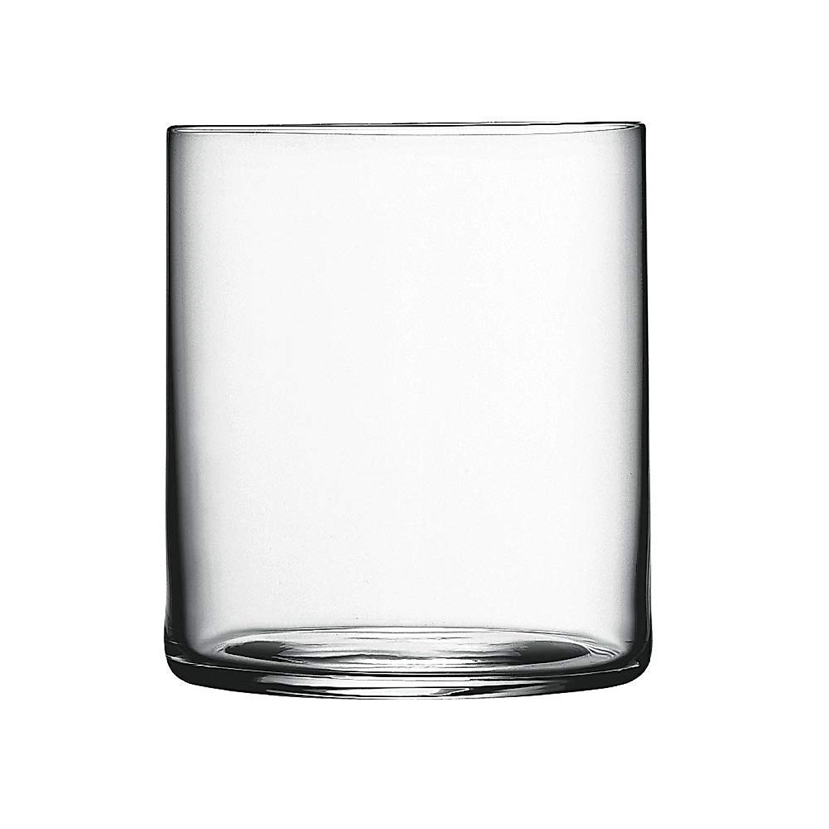Luigi Bormioli Top Class 12.25 Oz Thin DOF Glass, Set Of 6 Water Drinking Glasses, Son.hyx High Tech Blown Crystal Glass, For Whisky, Cocktail, Ice Tea, Water, Juice, Dishwasher Safe, Made In Italy
