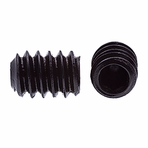 Prime-Line 9183179 Socket Set Screws, #10-24 X 1/4 in, Black Oxide Coated Steel (25 Pack)