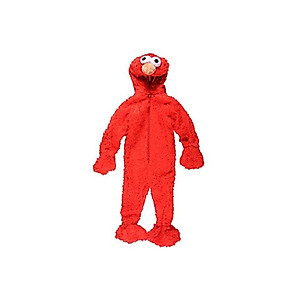Disguise Elmo Deluxe Plush,Red, 2T (27-30 lbs.)